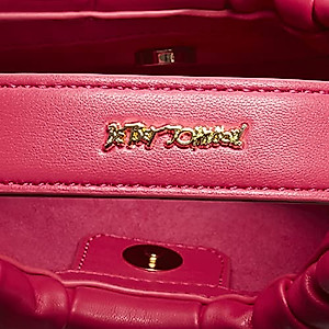 Betsey Johnson womens Betsey Johnson Soft Volume Small Hobo, Pink, One Size US