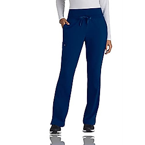 BARCO One 5206 5 Pocket Knit Waist Cargo Pant (Indigo, Medium)