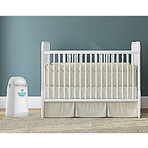 Creative Baby Tidy Diaper Pail, Marble, Marble/Blue/Gray, One Size