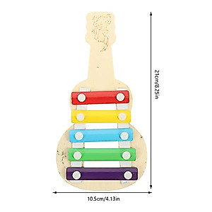 ERINGOGO 2 Sets Xylophone for Kids and Toddlers with Mallets Wooden Musical Instrument for Baby Boys and Girls Preschool Percussion Birthday Gift and Stocking Stuffer