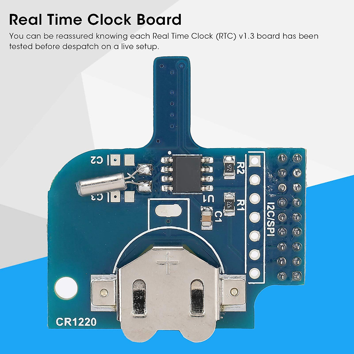 CR1220 Time Module Real Time Clock Board Time Module for Mister FPGA Time Module for PCB