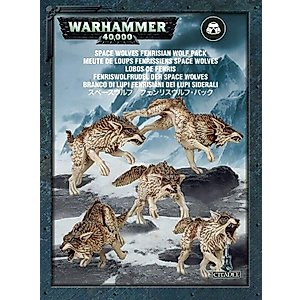Games Workshop 99120101092 Space Wolves Fenrisian Wolf Pack Action Figure