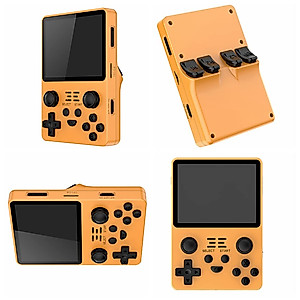 Powkiddy RGB20S Handheld Arcade Game Console, 3.5 Inch Retro Video Game Console with 128G Card & 20000 Games, Open Source Game Player