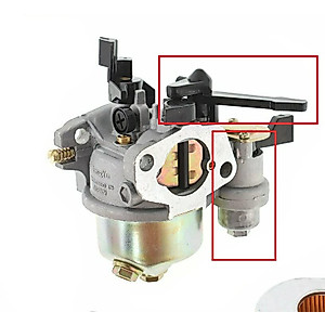 Carburetor Carb Replaces For Honda Snowblower HS621 HS521 HS622 HS624 HS50 HS724 HS522TA HS522WA HS55TA HS55WA HS55K1-TA HS55K1-TAS HS55K1-WA HS55K2-TA HS55K2-TAS HS55K2-WA 16100-ZE1-715