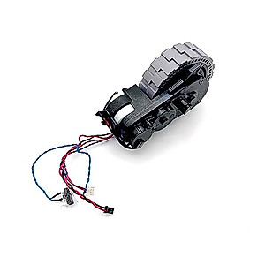 Robot Vacuum Cleaner Walking Wheel/Tire Optional. Compatible For ECOVACS DEEBOT OZMO X1 Omni / T10 Turbo / T20 Robot Vacuum Cleaner Driving Wheel Accessory Spare Parts (Color : Left Wheel 1PCs)