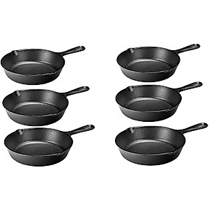 Lodge Skillet Spoon Rest Cast Iron 3-1/2" Dia. (6 pack)