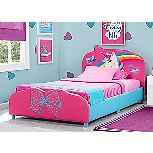Delta Children Upholstered Twin Bed, JoJo Siwa
