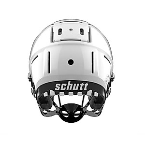 Schutt Sports F7 LX1 Youth Football Helmet (Facemask NOT Included), White, Medium