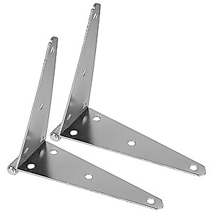 6 Pcs Door Hinge Heavy Duty Strap Hinges Shed Hinges Fence Gate Kit Strap Gate Hinges Gate Kit for Wooden Fence Heavy Strap Hinge Wood Fence Hinge Gate Kit Heavy Duty Hinges