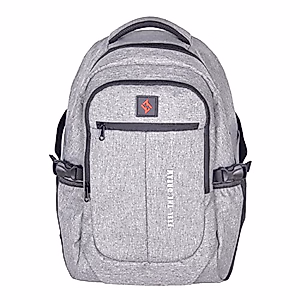 Green Hut Smell Proof Backpack with Lock Odor Proof Daypack Stash Bookbag for Men&Women Travel Casual Daypacks Gray