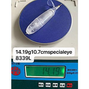 5PCS Unpainted Lure Blanks 14.19g 10.7cm with Free Special Eye Crankbait Simulation Blank Body Clear Hard Baits Trout Salmon Minnow Lure Popper Lures Topwater Freshwater 8339L