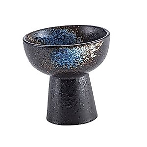 VILLFUL Ceramic Ice Cream Bowl Cups Small Glass Bowls Steaming Egg Bowl Decorative Wine Glasses Mini Dessert Cup Glass Dessert Bowls Trifle Dish Ice Cream Cup Ceramic Bowl Snack Bowl Glass