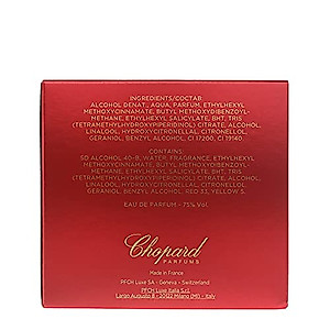 Chopard Casmir For Women - Intense, Sultry, Tropical Amber Vanilla Perfume For Her - Woody, Musky And Fruity Notes Of Peach, Coconut, Mango, And Sandalwood - Enticing, Long-Lasting Scent - 3.4 Oz