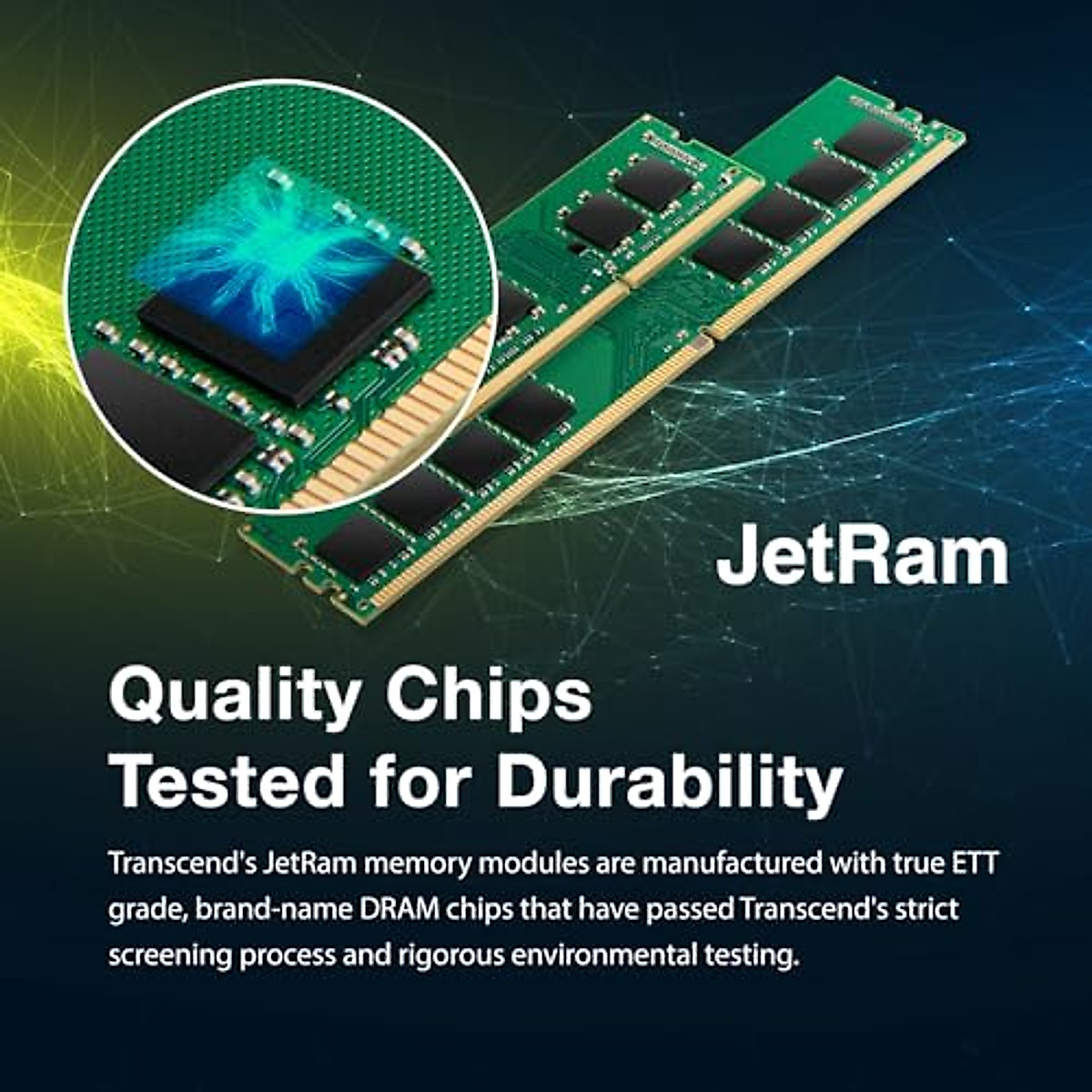 Transcend DDR4 DRAM Module (JetRam) 2666 Mbps 8GB (JM2666HSG-8G)