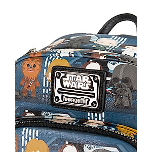 Loungefly Star Wars Chibi Death Star Battle Station Lineup Mini Backpack
