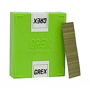 Grex P6/28L 1-1/8 In. 23 Ga. Headless pins, Galvanized, 10M/Bx