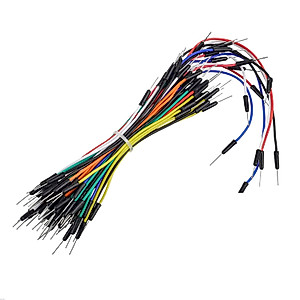 HUAREW Breadboard Kit with Power Supply Module， Jumper Wires，Battery Clip，830 & 400 tie-Points Breadboard