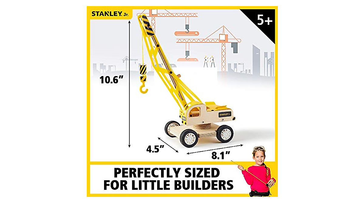Stanley Jr. DIY Crane Kit for Creative Kids
