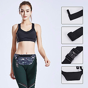 HUA ANGEL Fanny Pack for Women & Men - Crossbody Waist Bag Lightweight Belt Bum Bag for Sports, Travel, Hiking, Everyday Use