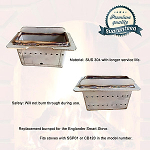 Englander Smart Stove Burnpot, PU-SSBP
