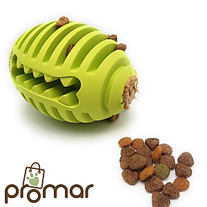 Promar Dog Chew Toys for Aggressive Chewer - Dog Ball Treat Dispenser Toys for Large Dogs and Medium Dogs Dog Puzzle Toys Dog Dental Toys Dog Slow Feeder Toy for Dog Interactive.