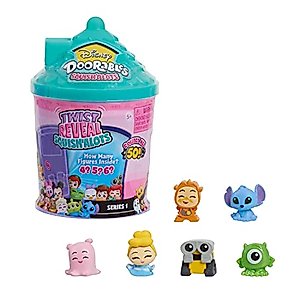 Disney Doorables Squish’Alots Series 1, Collectible Blind Bag Figures in Capsule, Officially Licensed Kids Toys for Ages 5 Up by Just Play