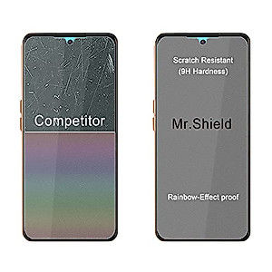 Mr.Shield [3-Pack] Screen Protector For Oppo A98 5G / Oppo F23 5G / Oppo A1 5G [Tempered Glass] [Japan Glass with 9H Hardness] Screen Protector with Lifetime Replacement