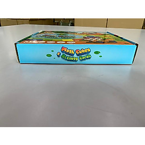 Coogam Math Cubes, Manipulatives Number Counting Blocks with Activity Snap Linking Cube Math Construction Toy Gift for Preschool Kindergarten Learning