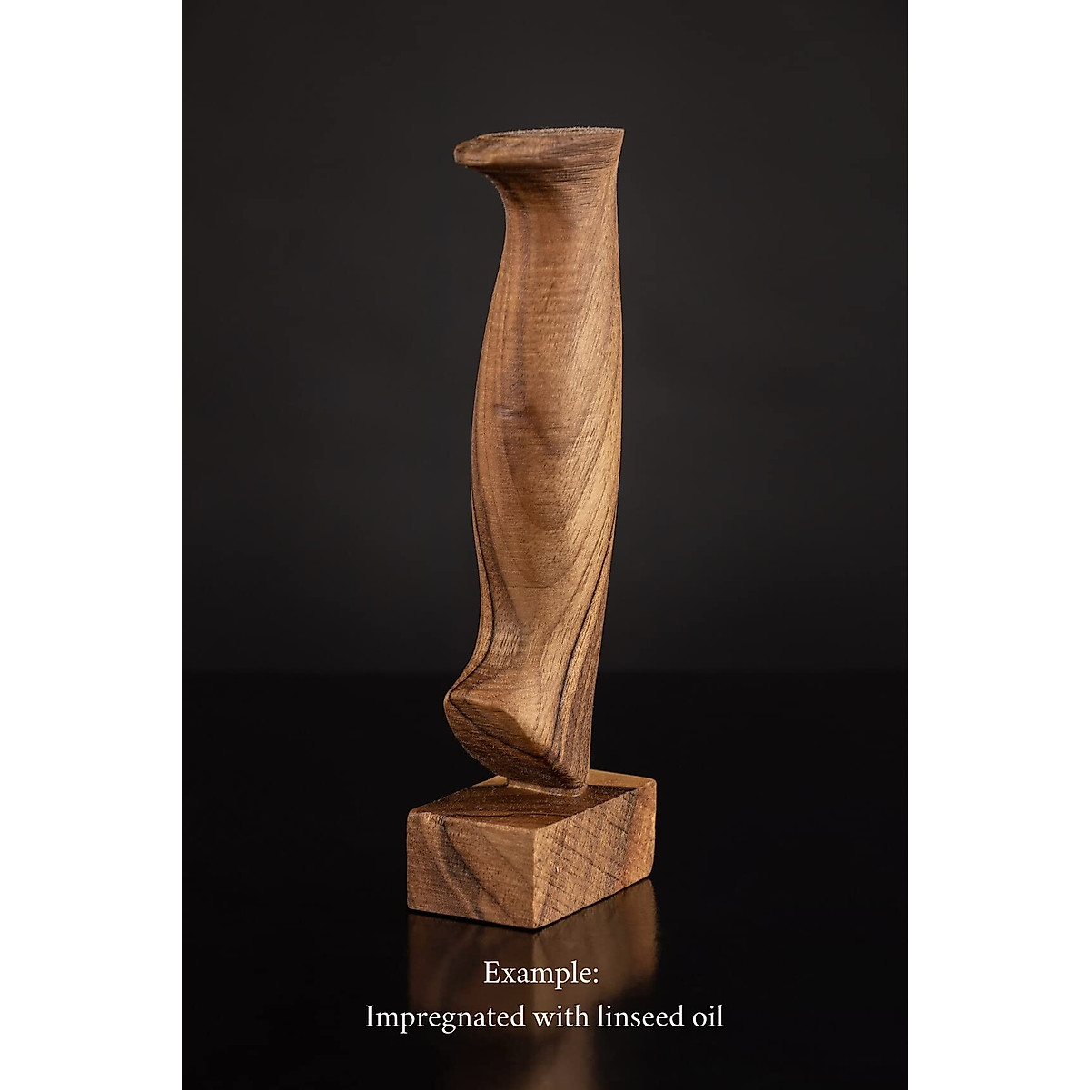 Knife Handle Material Wood Knife Handle Walnut 1 Piece - Handle Blanks for Knife Exotic Wood, Tool Handle Knife for Woodworking