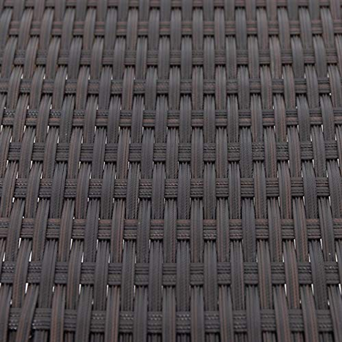 Christopher Knight Home Bonnie Outdoor 3 Seater Wicker Bench, Teak and Brown