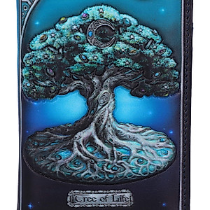 Nemesis Now Embossed Purse, Gothic Wallet, 18.5cm - Tree of Life