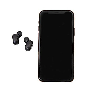 Billboard Bluetooth 5.0 True Wireless Stereo Earbuds with Charging Case, Black