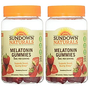 Sd Melatonin Gummies Size 60ct Sundown Melatonin Gummies 60ct (2 Pack)