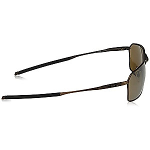 Oakley mens Oo6047 Savitar Sunglasses, Satin Toast/Prizm Tungsten, 58 mm US