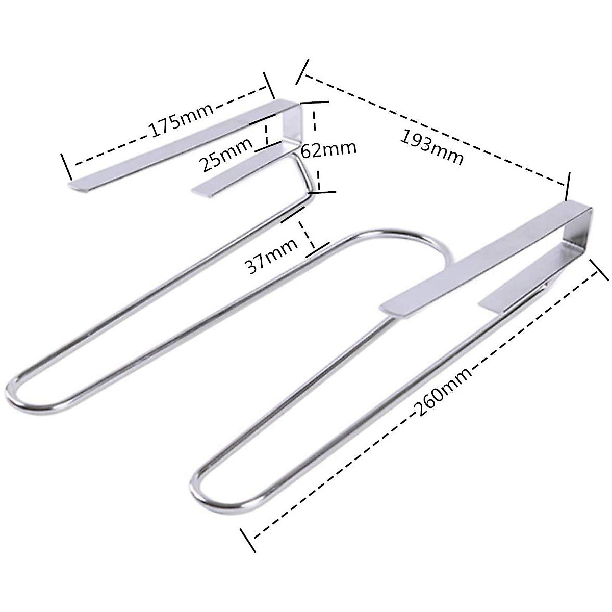 Wine Glass Rack- Stemware Holder Wine Champagne Glass Holder 2 Slots Adjustable Wine Glass Rack, Useful Under Cabinet Stemware Rack Hold up to 6 to 8 Wine Glasses