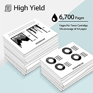 greencycle High Yield Black Toner Cartridge Replacement Compatible for Brother TN570 TN-570 TN540 Work with HL-5140 5170N MFC-8440 8840 8840DN MFC-8640D DCP-8040 8045D Printer
