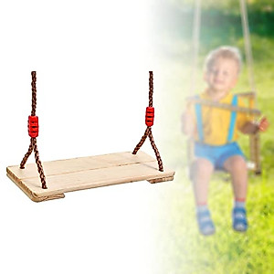 Colcolo Outdoor Wooden Swing Set for Kids - Sturdy and Safe Playground Equipment