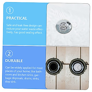 40 Pcs Bathtub Plugs Rubber Sink Plug Bath Plugs Sink Stopper with Ring Sink Plug for Bathroom Bathtub Stoppers Basin Plug Drain Stopper Kitchen Sink Plug Kitchen Sink Stopper