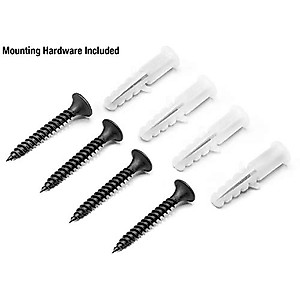 Sorbus Floating Square Shelves (Metal Square - White)