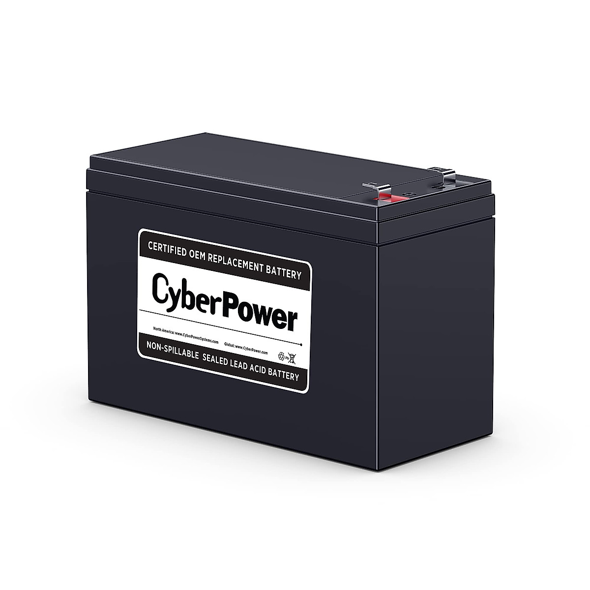 CyberPower RB1290 UPS Replacement Battery Cartridge, Maintenance-Free, User Installable, 12V/9Ah