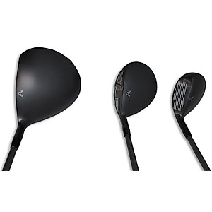 Callaway Mens Left Hand Golf Club Set Regular Flex Complete Driver, Fairway Wood, Hybrid, Irons, Putter, Stand Bag LH Lefty