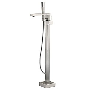 Freestanding Bathtub Faucet with Hand Shower