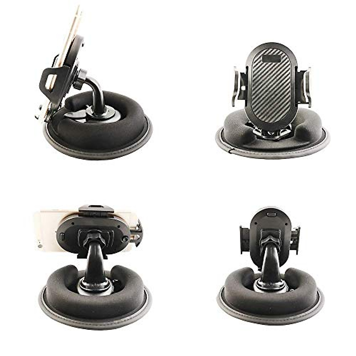 dosili Cell Phone Vehicle Mount,Dashboard Beanbag Friction Mount ,2 in 1 Dashboard Mount and Car Air Vent Holder ,for iPhone Android and Other Smartphones