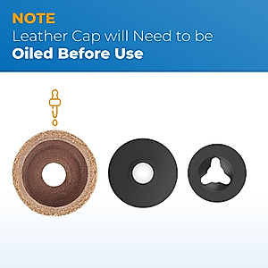 3000005094 Lantern & Stove Pump Cup Replacement for Coleman Kerosene Stove Fuel Pump Repair Kit,Gas Lantern Lamp Camping Stove Replacement Parts