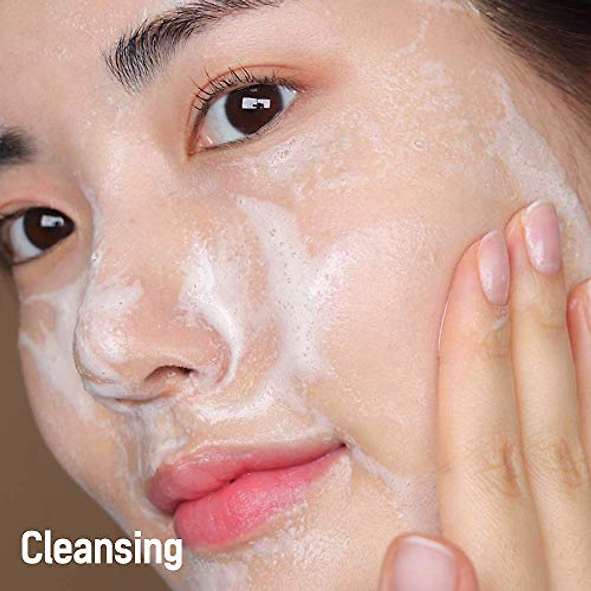 9 wishes Rice Foaming Cleanser 4.0Fl. Oz, 120ml (1 Pack) Non-Drying Mineral Face Cleansing - Gentle Exfoliator without Irritation - Rice Bran Extract and Rice Powder - Korean face wash