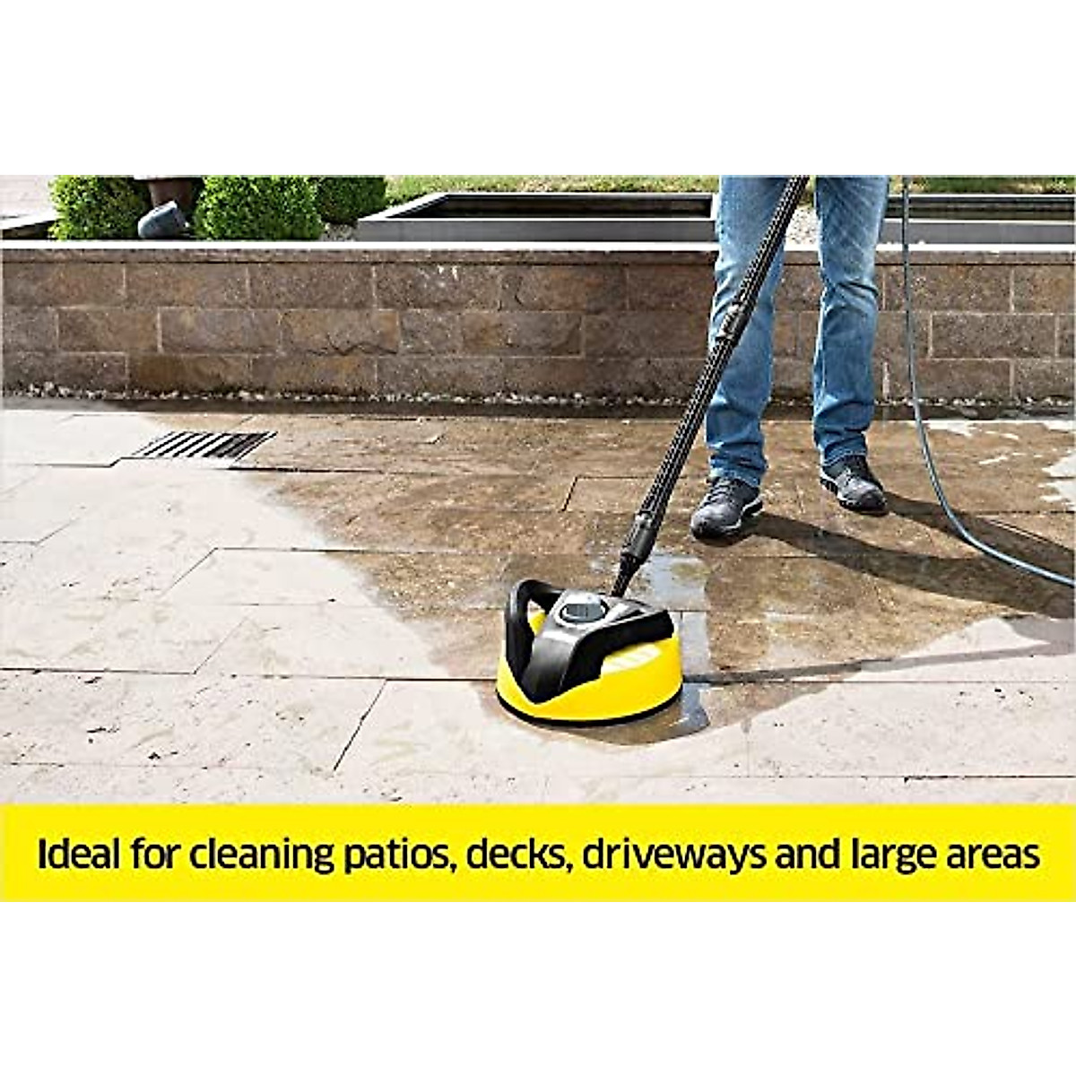 Kärcher - T300 Surface Cleaner 11" Attachment - For Kärcher Electric Power Pressure Washers K2-K5 – 32" - Extension Wand Included