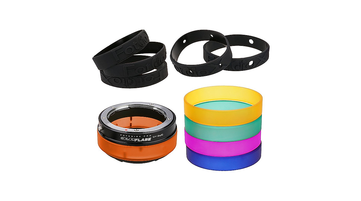 Fotodiox ColorFlare Adapter: Sony E-Mount Light Leak Effects