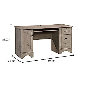 Sauder Miscellaneous Home Office Desk, Laurel Oak Finish