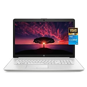 HP 17 Business Laptop Computer, 11th Gen Intel Core i5-1135G7, 17.3" FHD IPS Display, Windows 11 Pro, 16GB RAM, 1TB SSD, Wi-Fi 6, Bluetooth, Webcam, Backlit Keyboard, 32GB Tela USB Card