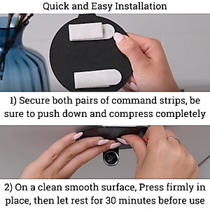 Vascito Shelf Organizer, Adhesive Mount Under Shelf Containers for Organizing Laundry Pods, Scent Beads Container, Storage Solutions for Small Spaces Quick One Handed Access (Designer White, 1 Pack)